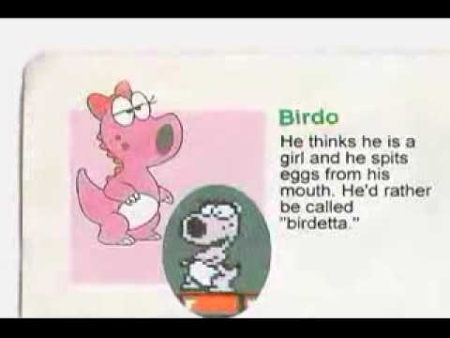 Perfil | Birdo/Birdetta – Super Mario Bros. 2 - Rainbow Road