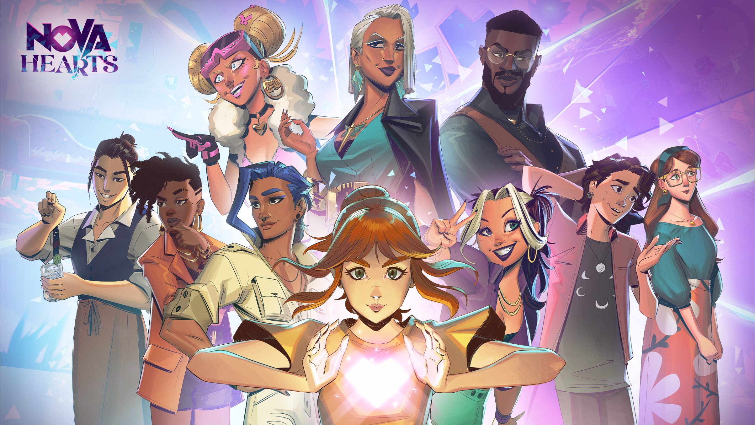 Nova Hearts: The Spark | Primeiro capítulo grátis do jogo de romance e batalhas de super-heróis ...