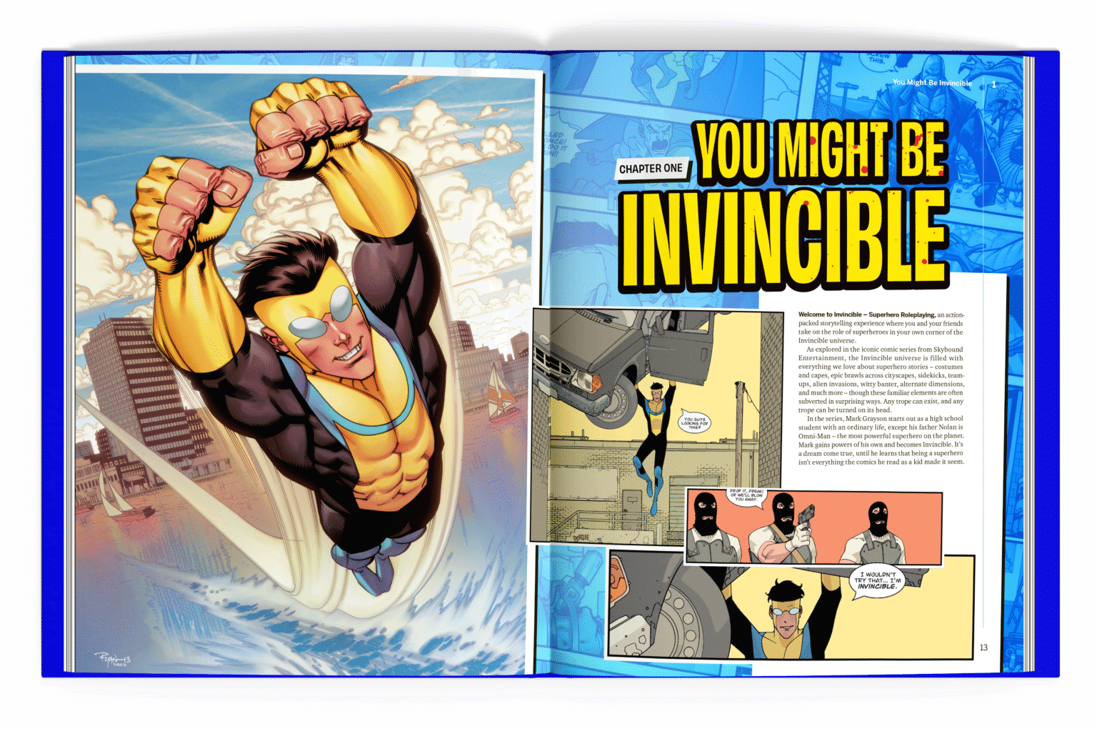 Invincible | RPG oficial da Free League e Skybound bate meta no Kickstarter em 30 minutos ...
